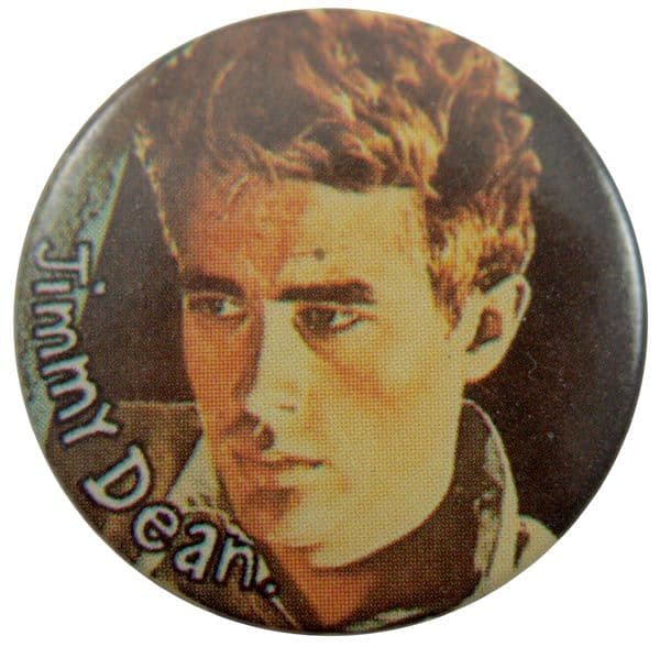 James Dean - James Side Stare Button Badge