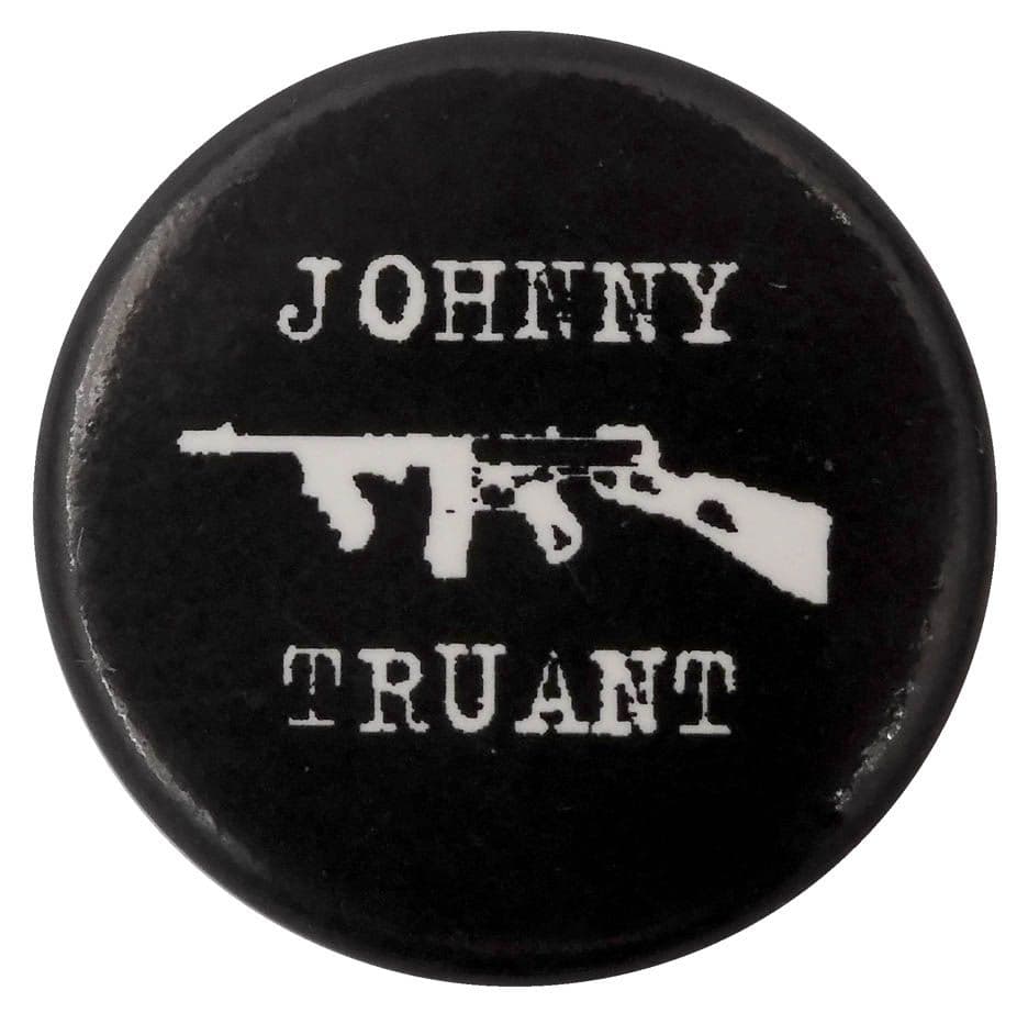 Johnny Truant - Machine Gun Button Badge