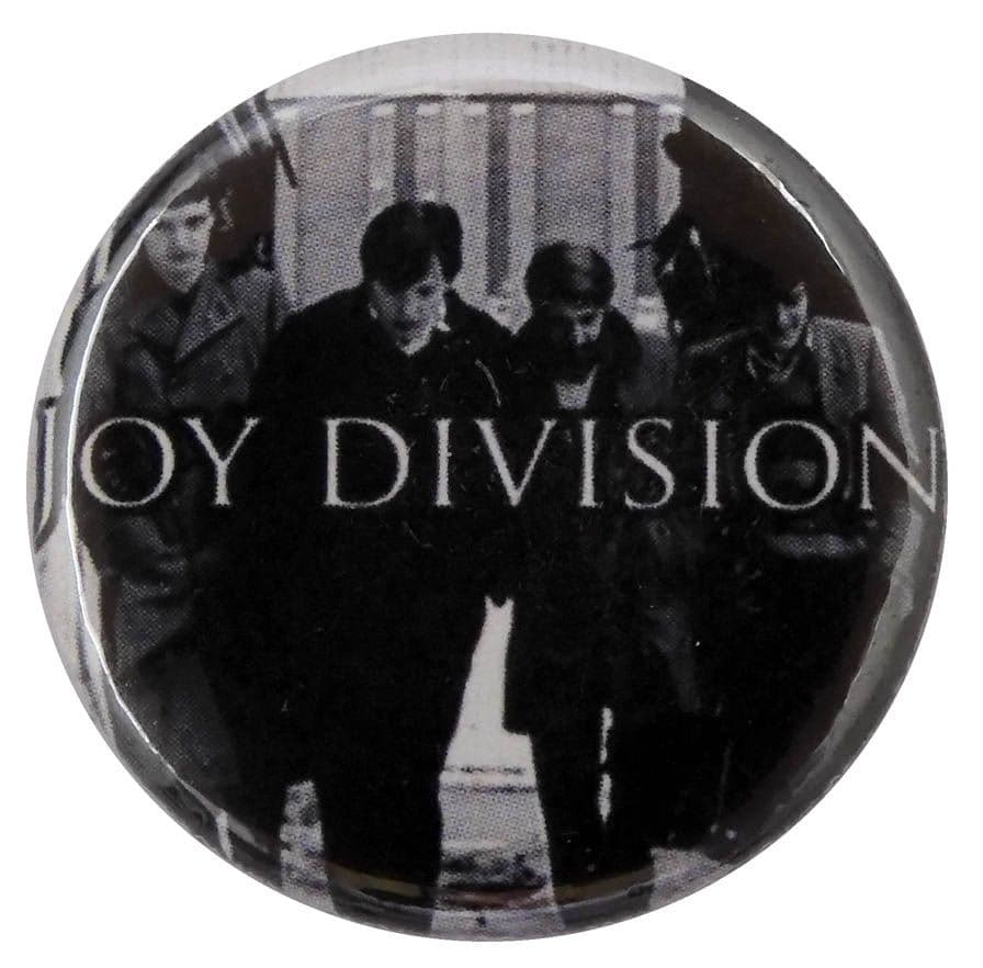 Joy Division - Group Black & White Button Badge