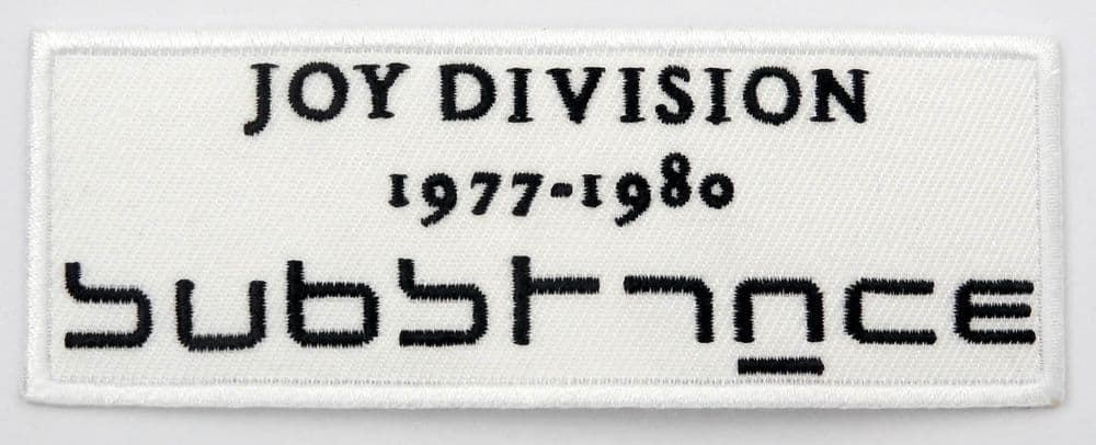 Joy Division - Substance Woven Patch