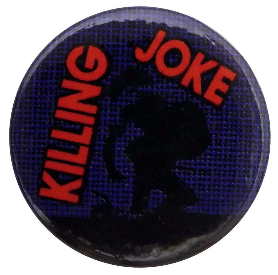 Killing Joke - Blue Button Badge