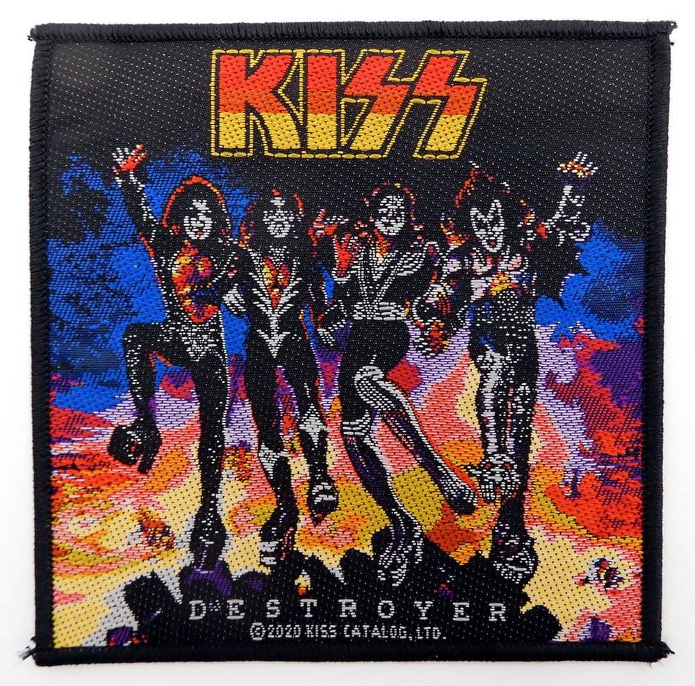 Kiss - Destroyer Woven Patch