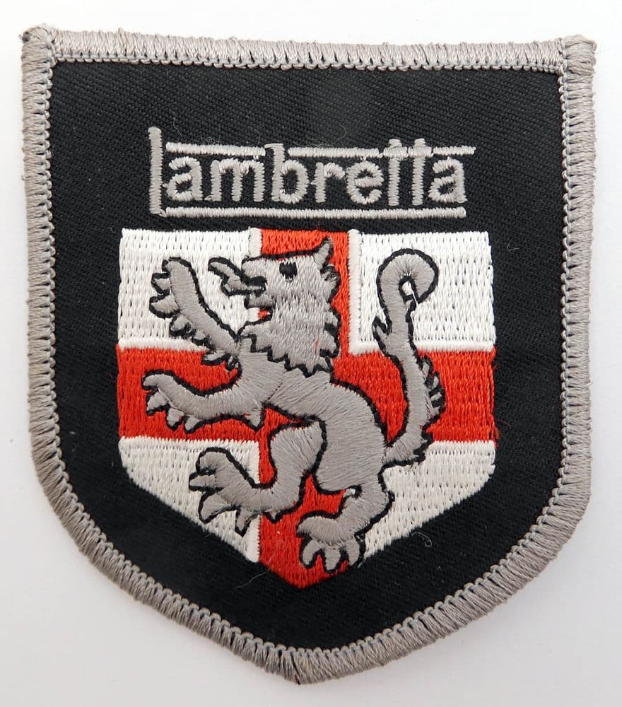 Lambretta - Shield Logo Embroidered Patch