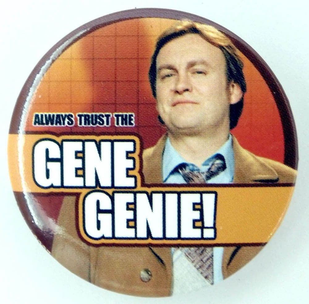 Life on Mars - Gene Genie Large Button Badge
