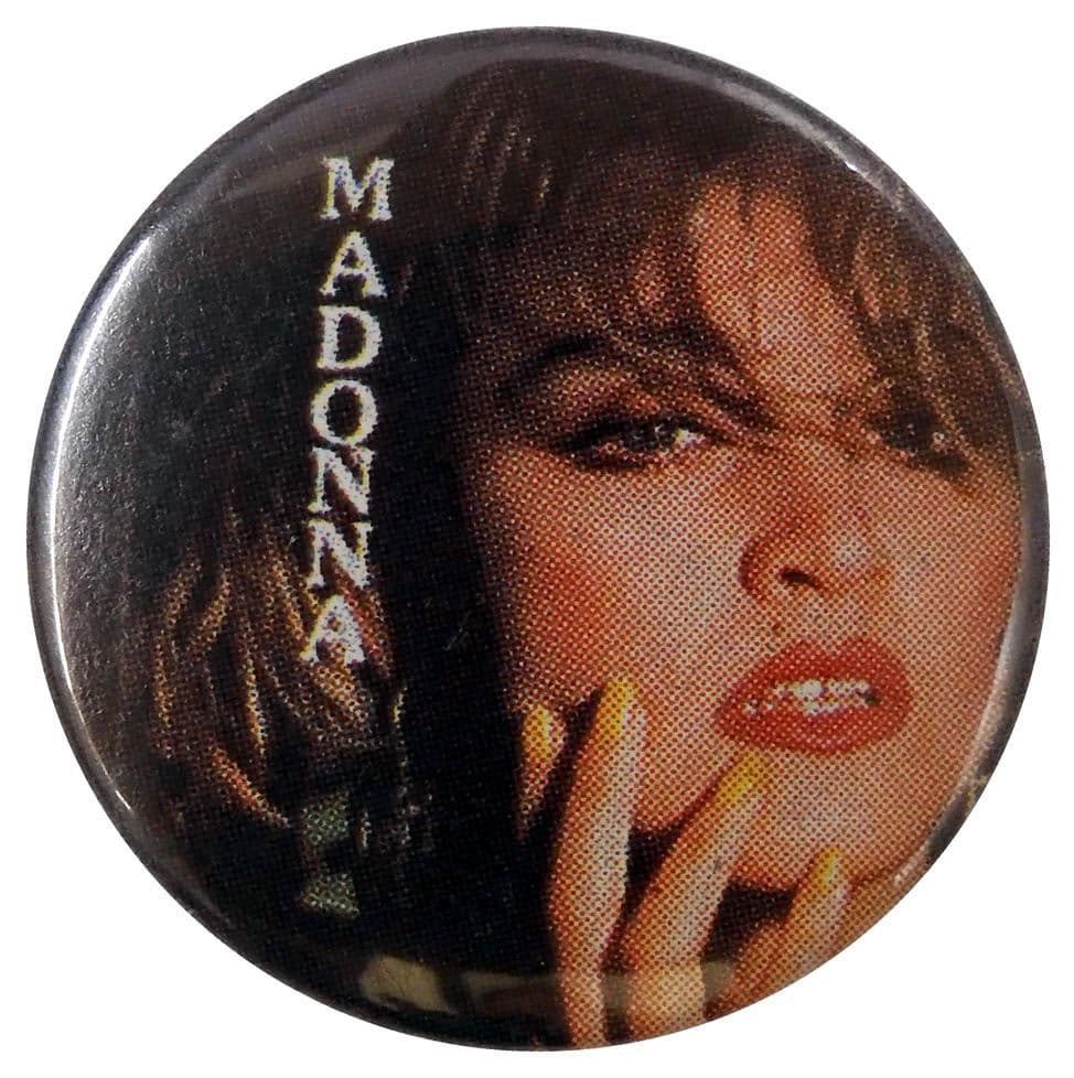 Madonna - Touching Chin Button Badge