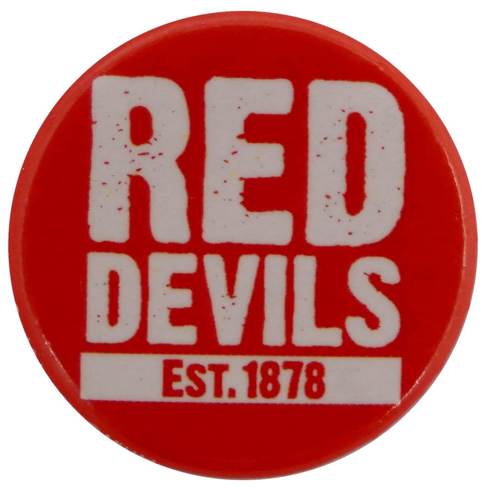 Manchester United - Red Devils Button Badge