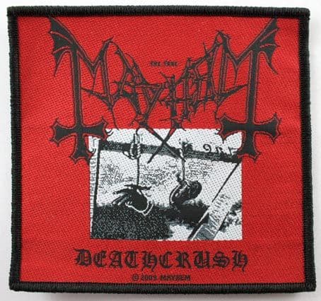 Mayhem - Deathcrush Woven Patch
