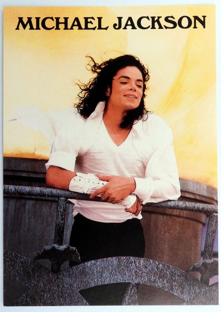 Michael Jackson - Smiling Postcard