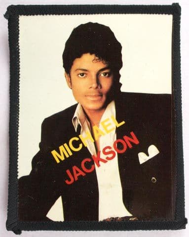 Michael Jackson - White Background Photo Patch
