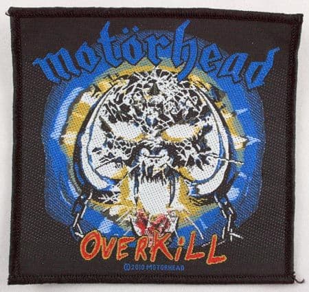 Motorhead - Overkill Woven Patch