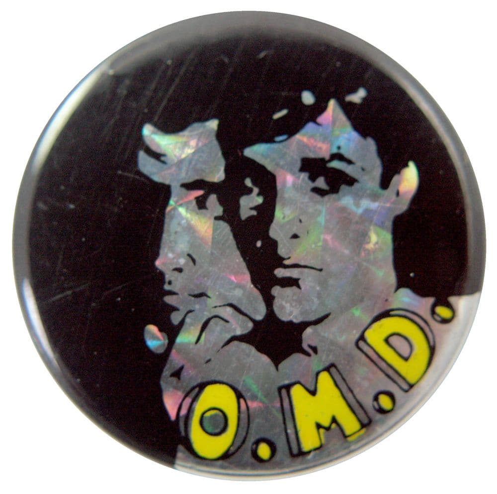 OMD - Group Prismatic Button Badge