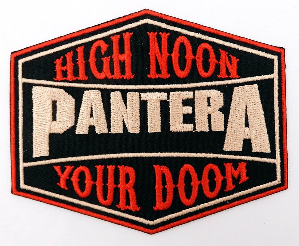 Pantera - High Noon Your Doom Woven Patch