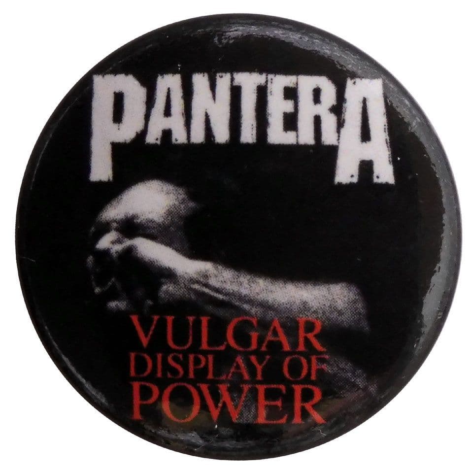 Pantera Vulgar Display Of Power Logo