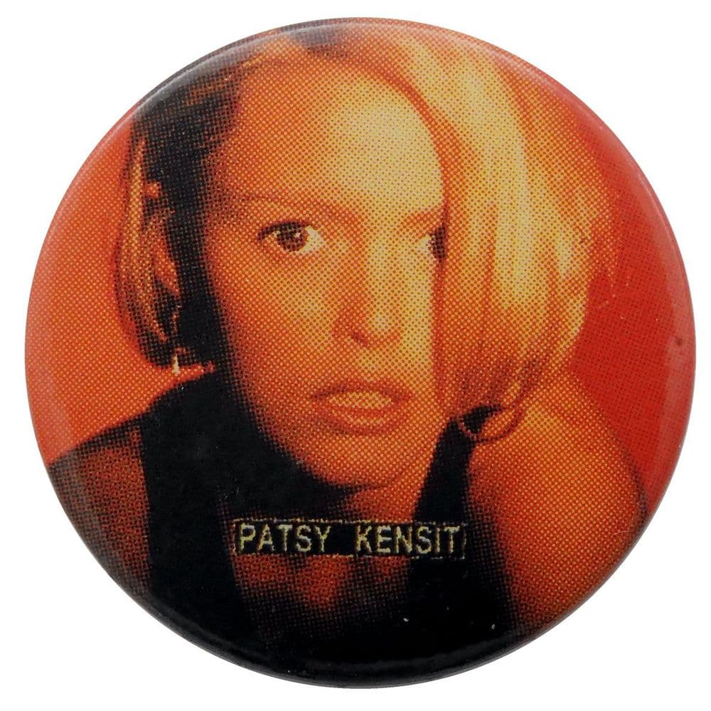Patsy Kensit - Patsy Red Button Badge