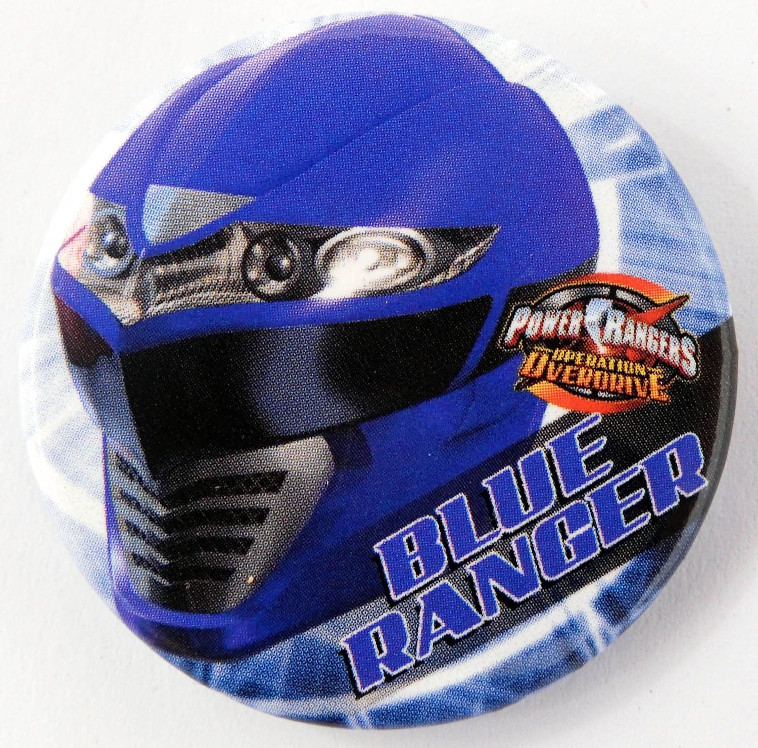 Power Rangers - Blue Ranger Large Button Badge