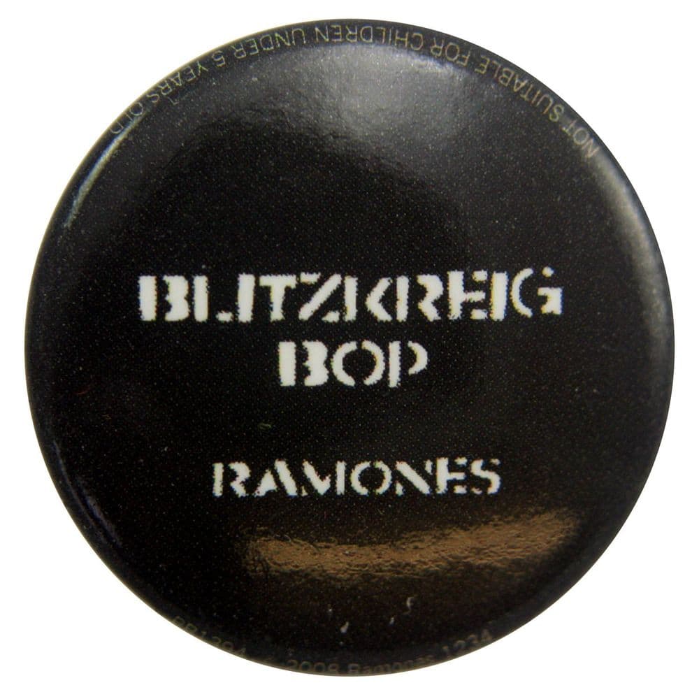 Ramones - Blitzkrieg Bop Button Badge