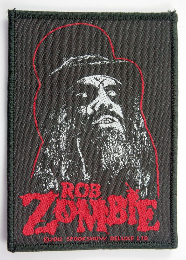 Rob Zombie - Top Hat Woven Patch