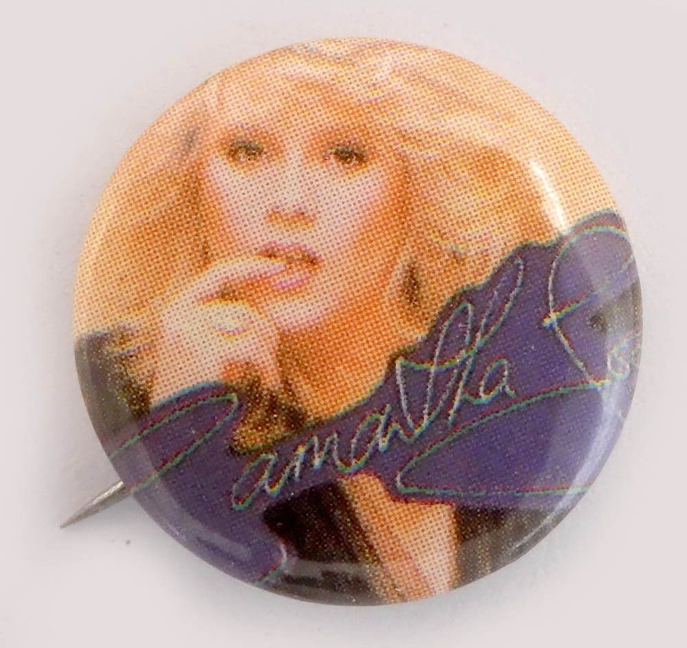 Samantha Fox - Finger Small Button Badge