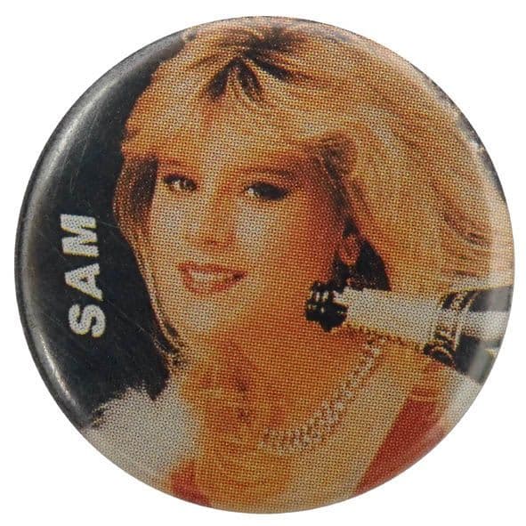 Samantha Fox - Sam Button Badge