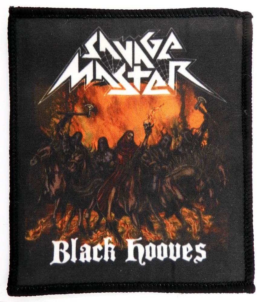 Savage Master - Black Hooves Printed Patch