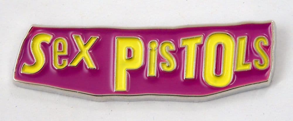 Sex Pistols Logo Enamel Badge