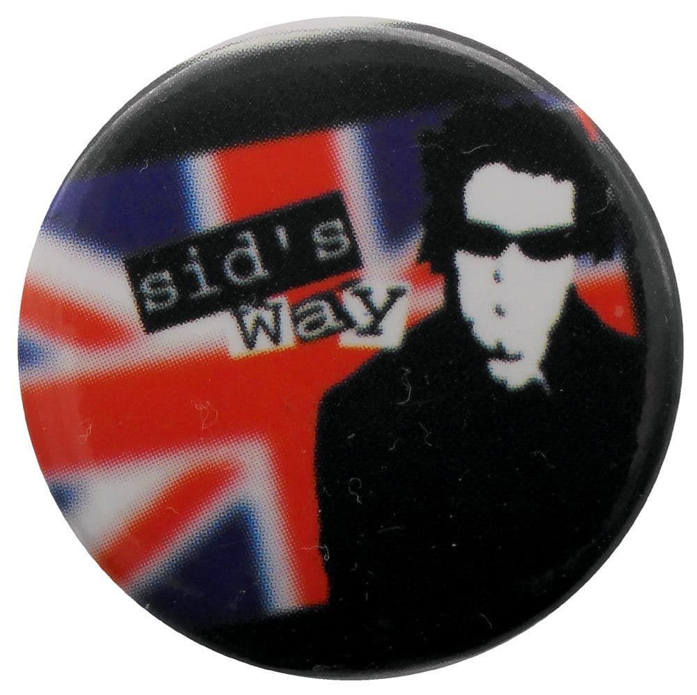 Sex Pistols Sid S Way Button Badge