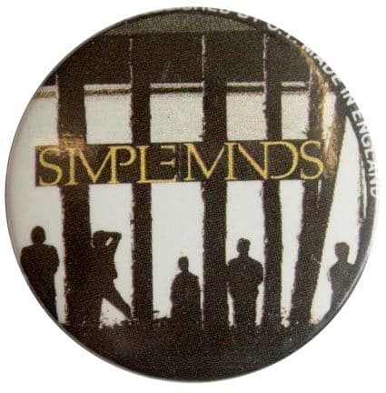 Simple Minds - Above This Highrise Land Button Badge