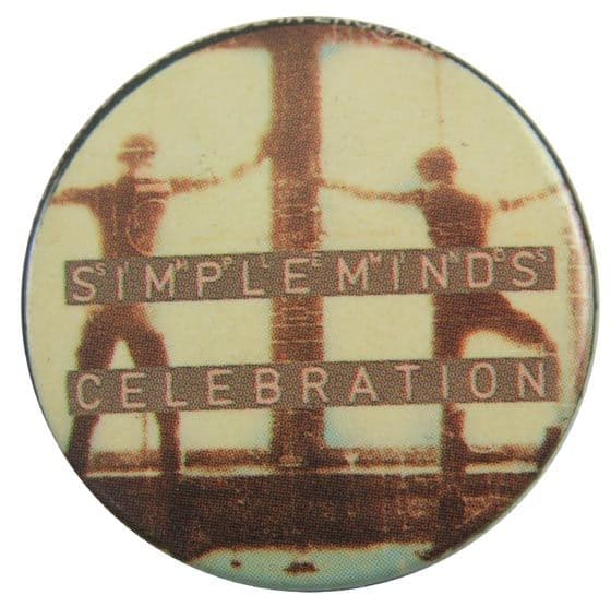Simple Minds - Celebration 32mm Badge