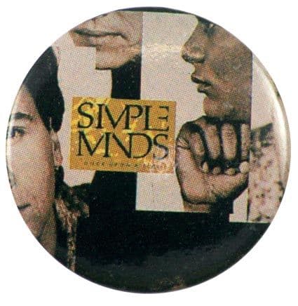 Simple Minds - Once Upon a Time Button Badge