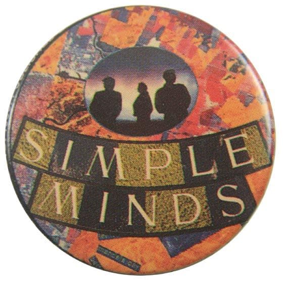 Simple Minds - Street Fighting Years 32mm Badge