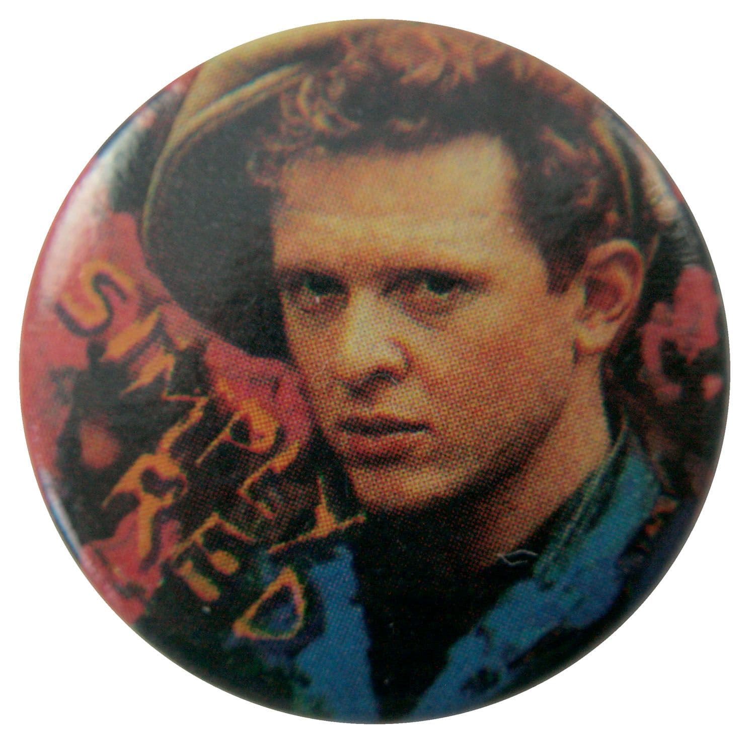 Simply Red - Mick Button Badge