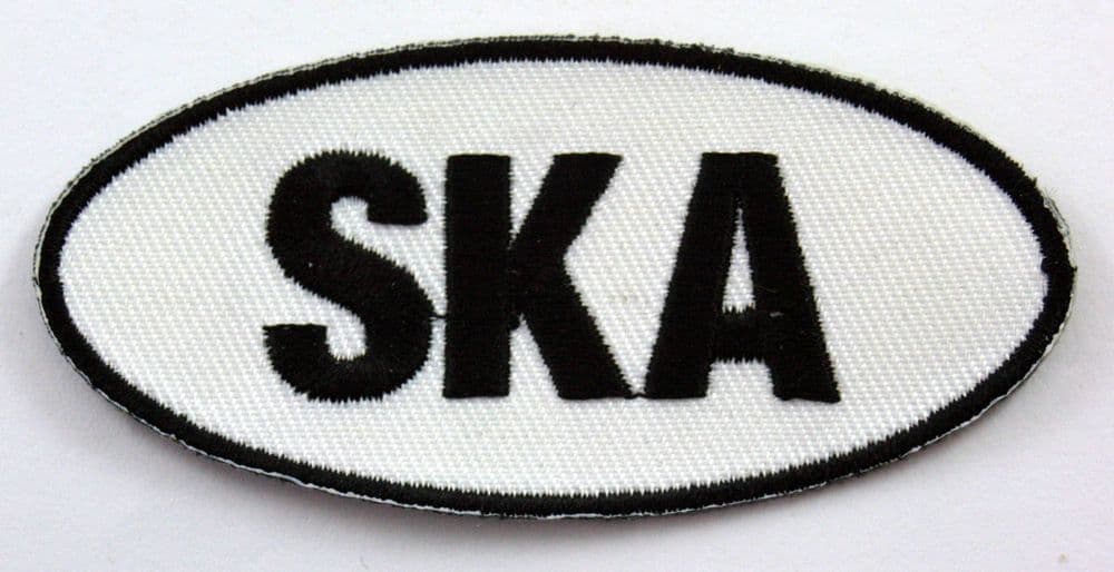 Ska - Small Embroidered Patch