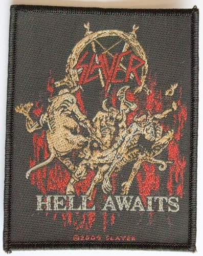 Slayer - Hell Awaits Woven Patch