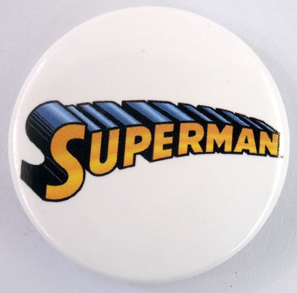 Superman - Logo Large Button Badge