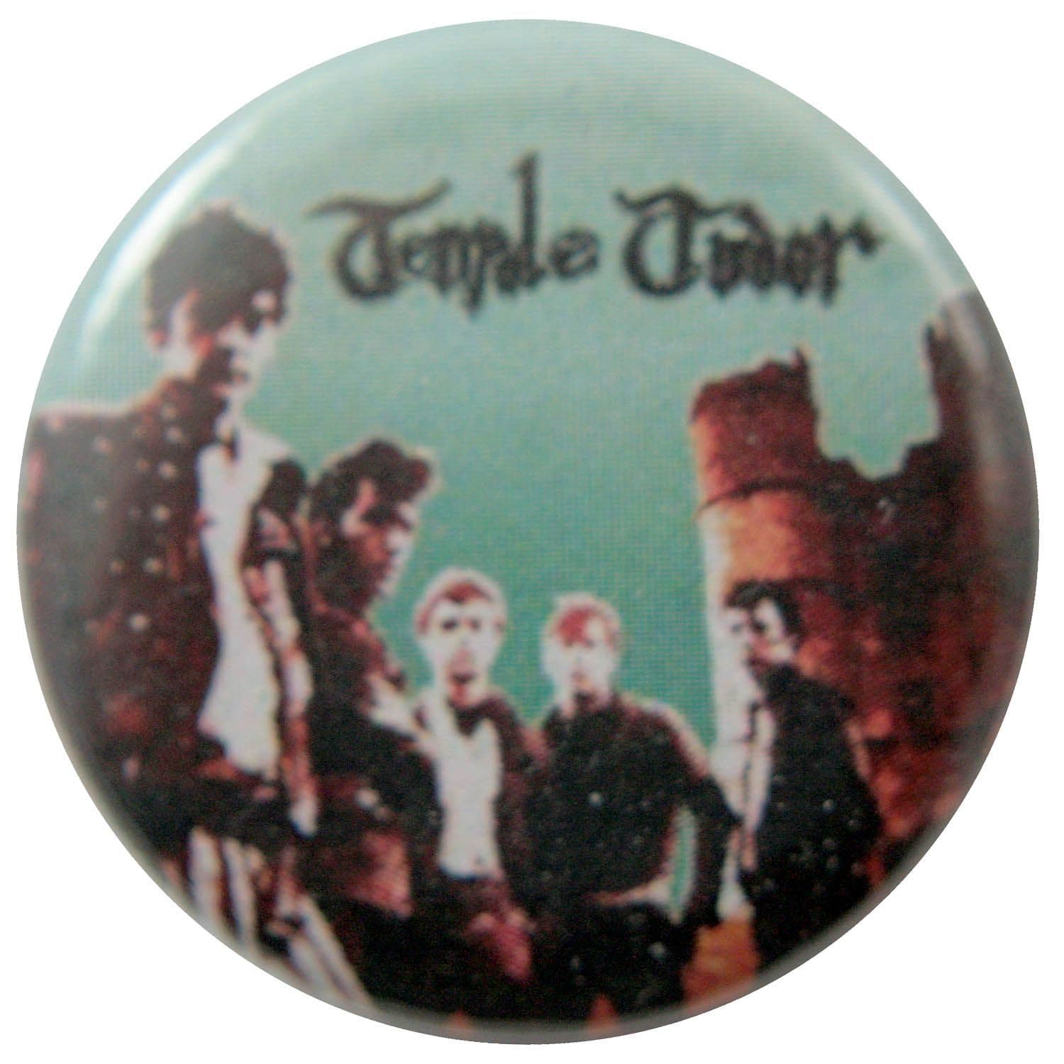 Tenpole Tudor - The Swords of a Thousand Men Castle Button Badge