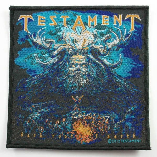 Testament - Dark Roots of the Earth Woven Patch