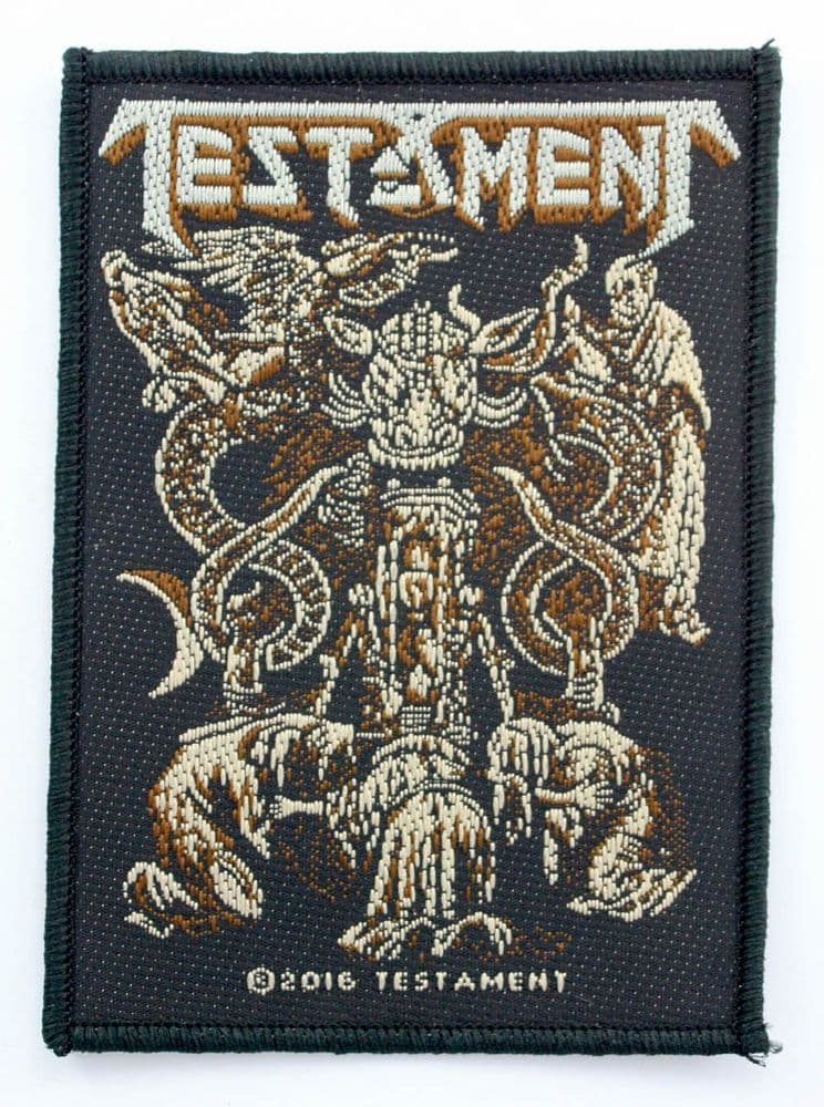 Testament - Demonarchy Woven Patch
