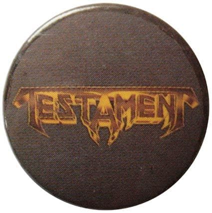 Testament - Logo Button Badge