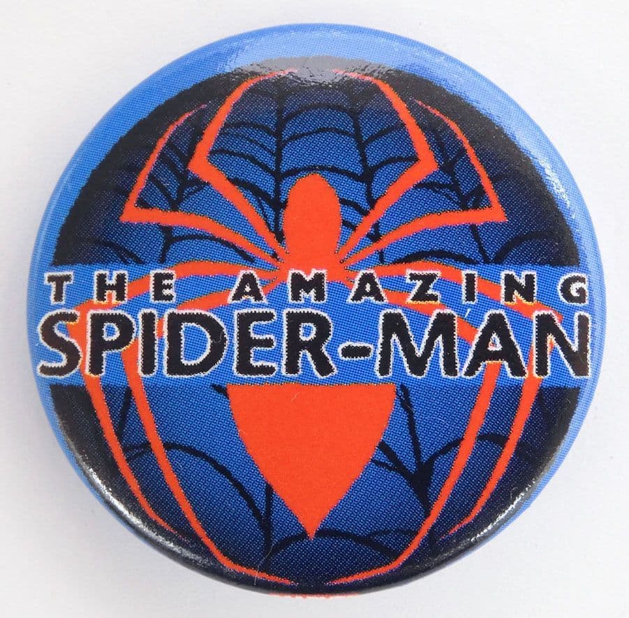 Spiderman Borst Symbool 3D Model Embroidered Patch Logo Spiderman VR