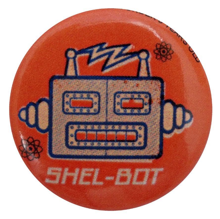 The Big Bang Theory - Shel-Bot Button Badge