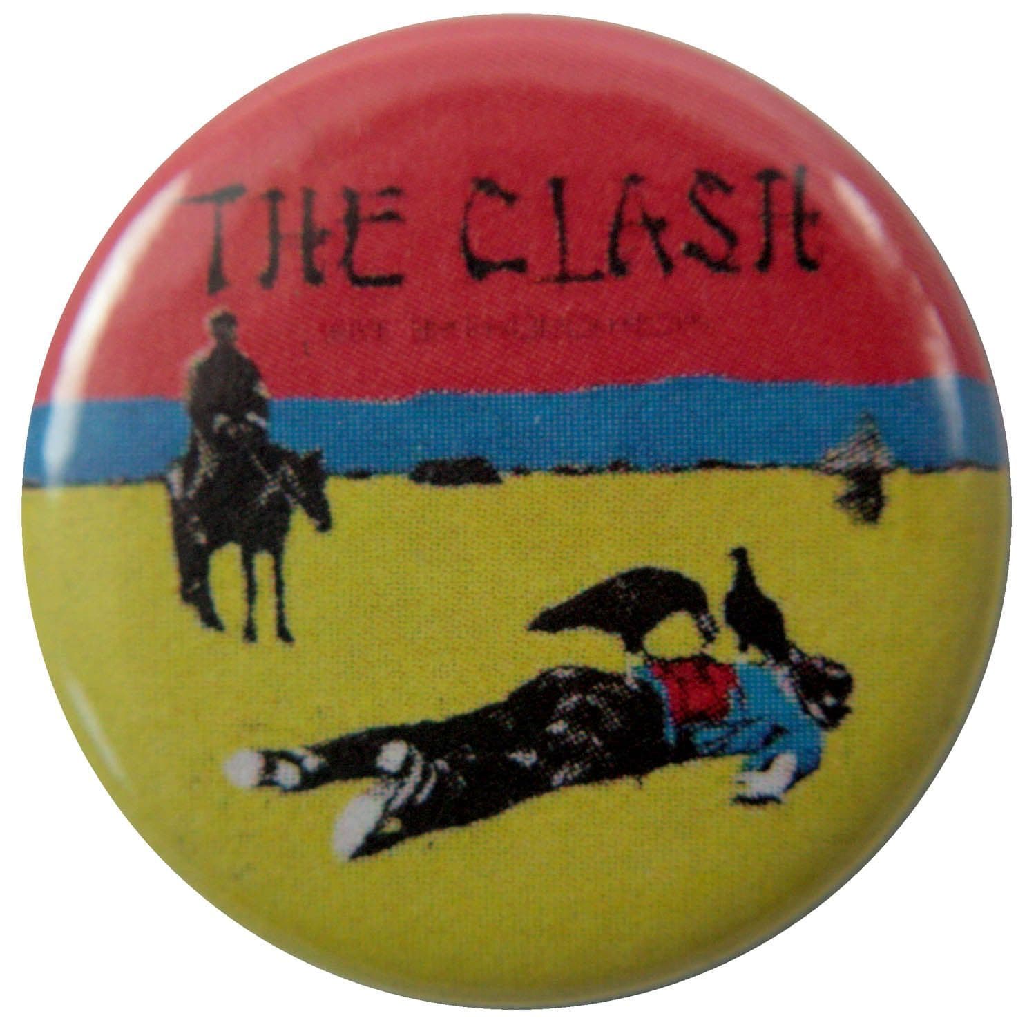 The Clash - Give em Enough Rope Button Badge