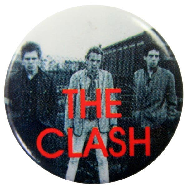 The Clash - Group Train Button Badge