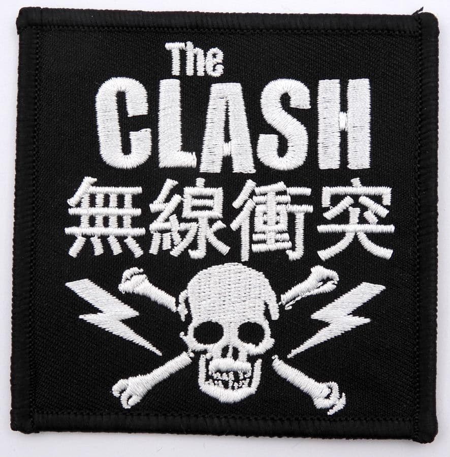 The Clash - Skull Embroidered Patch