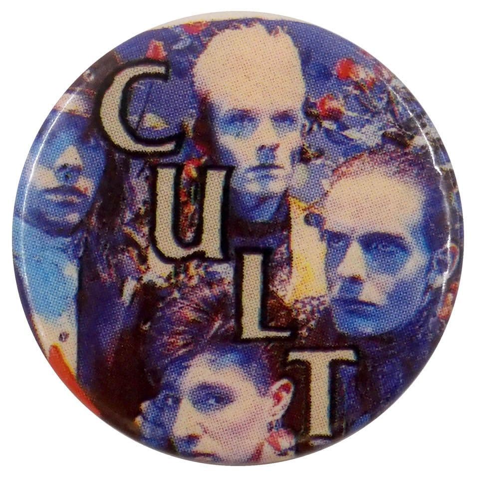 The Cult - Group Collage Button Badge
