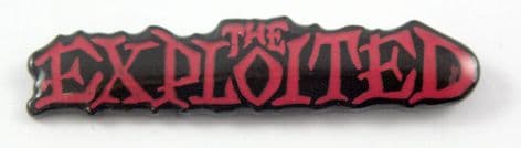 The Exploited - Logo Enamel Pin Badge