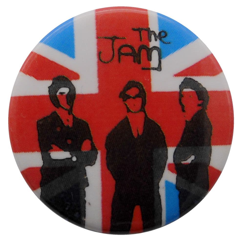 The Jam - Group Union Jack Button Badge