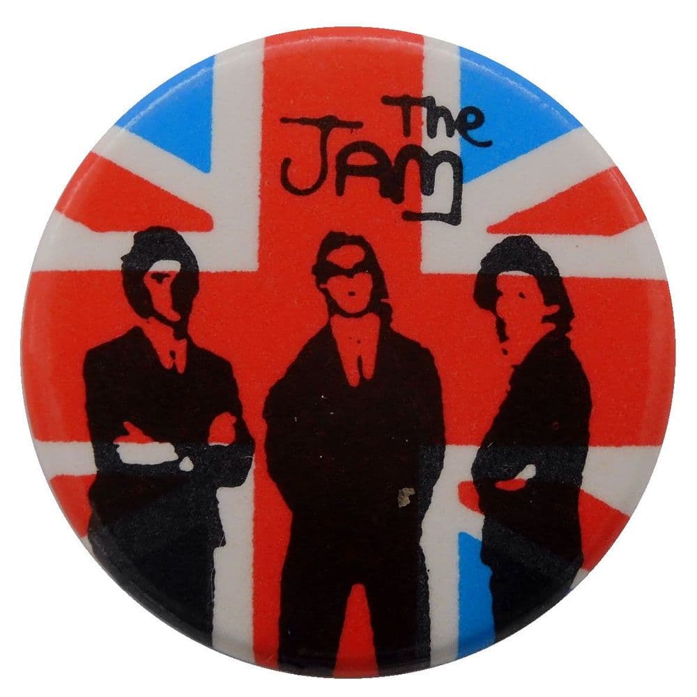 The Jam - Group Union Jack Button Badge