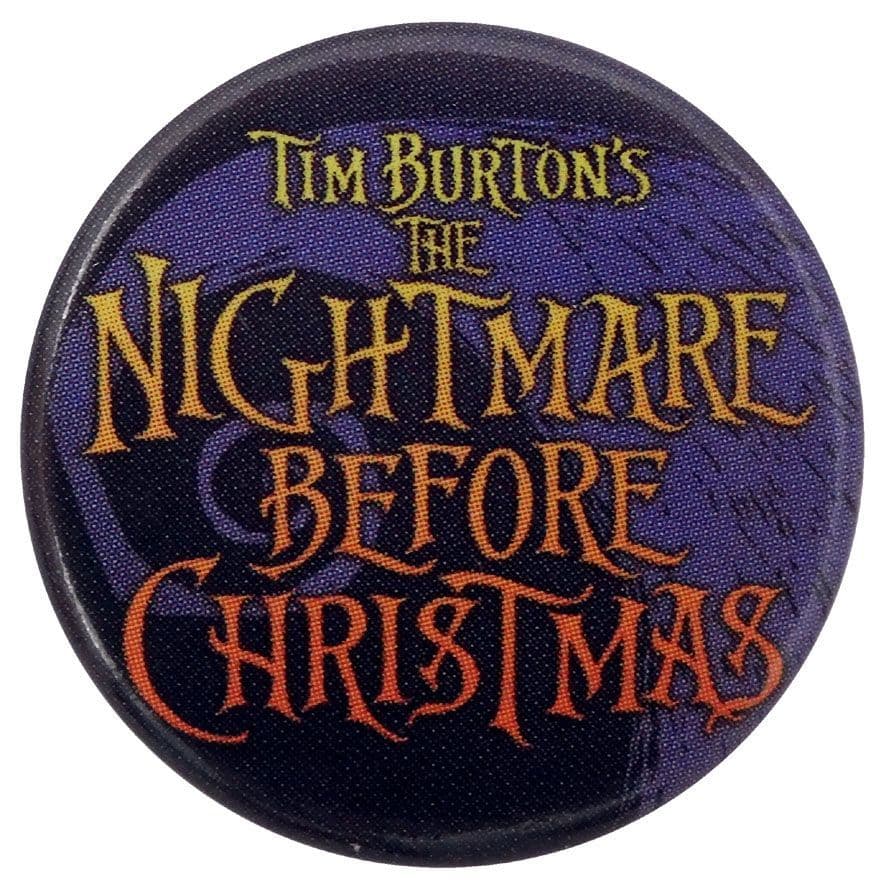 The Nightmare Before Christmas - Name Button Badge