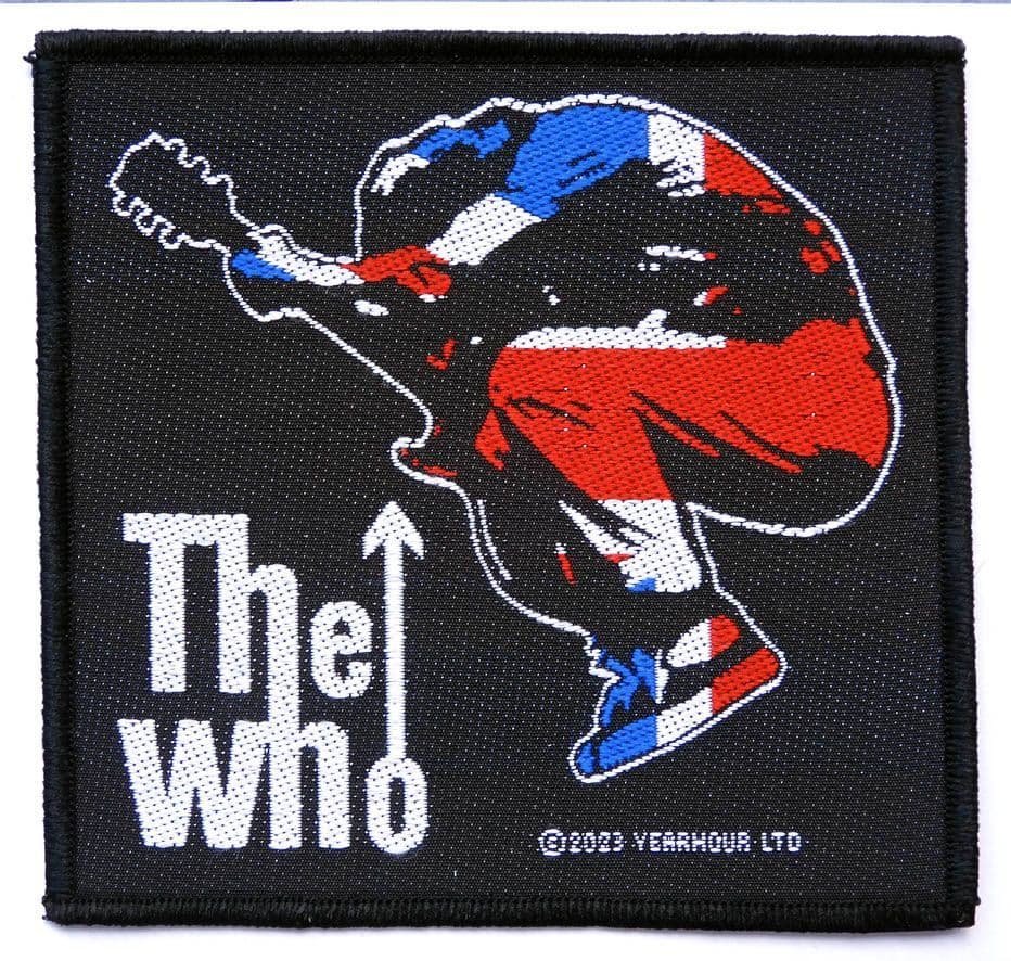 The Who - Logo / Stage Jump Woven Patch