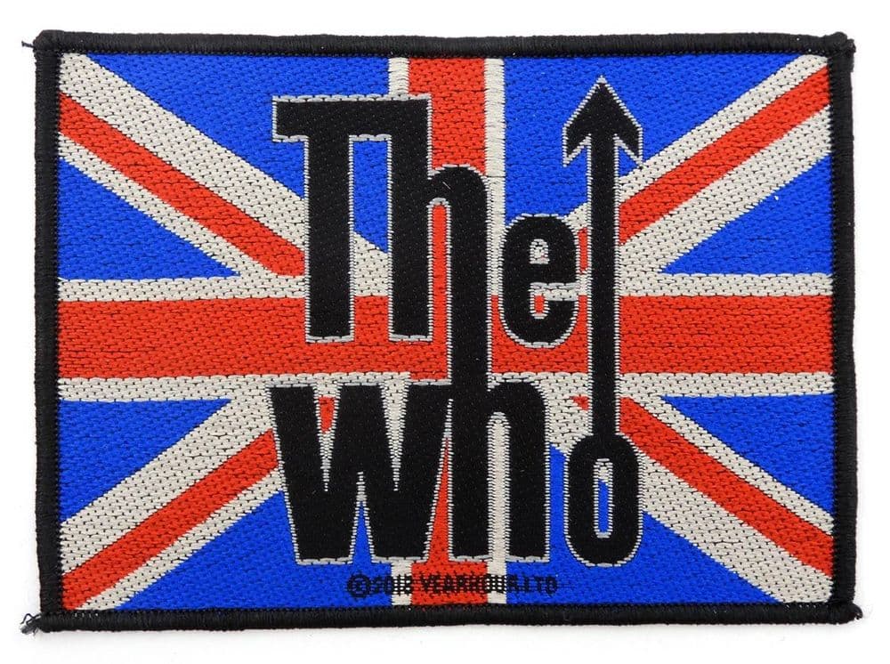 The Who - Logo Union Jack Woven Patch